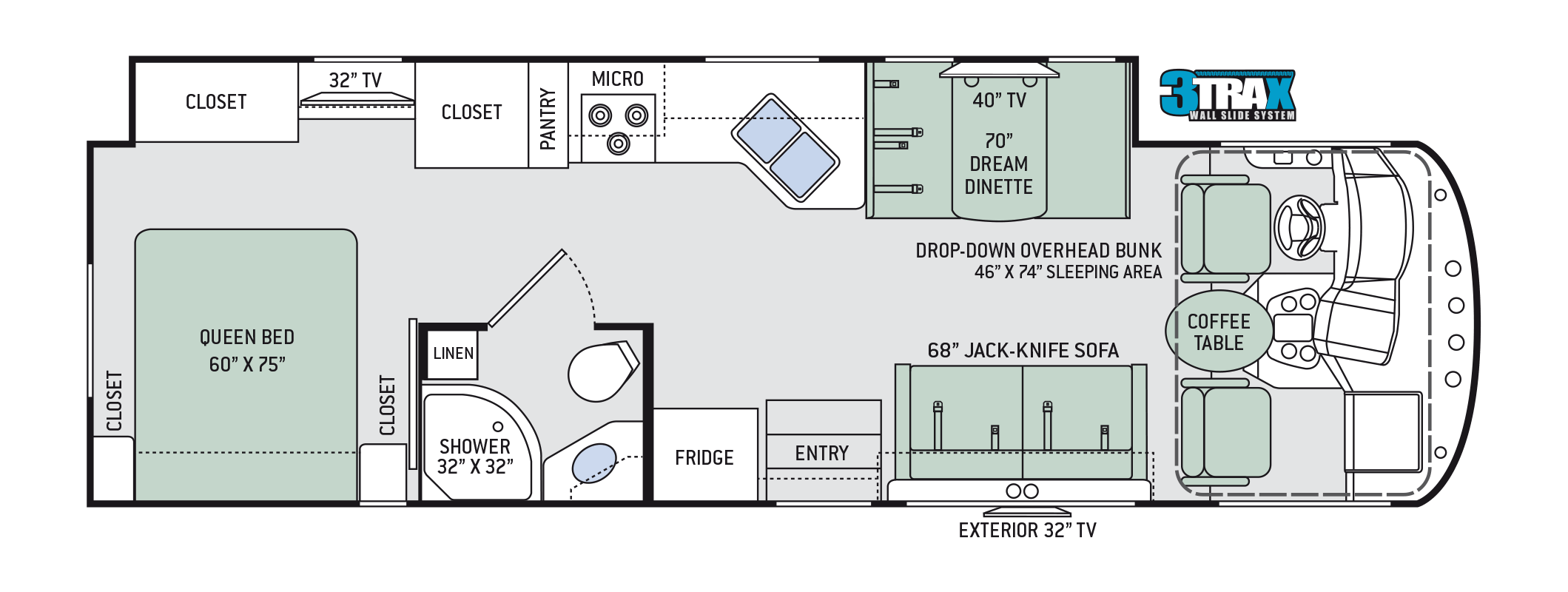 Floor Plans Freedom Traveler A30