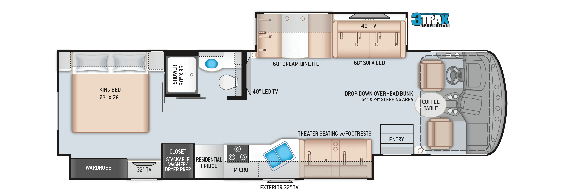 Floor Plans Hurricane: 34R