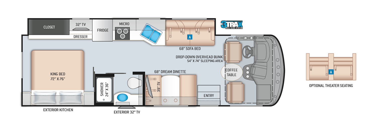 Thor Class A Floor Plans | Viewfloor.co
